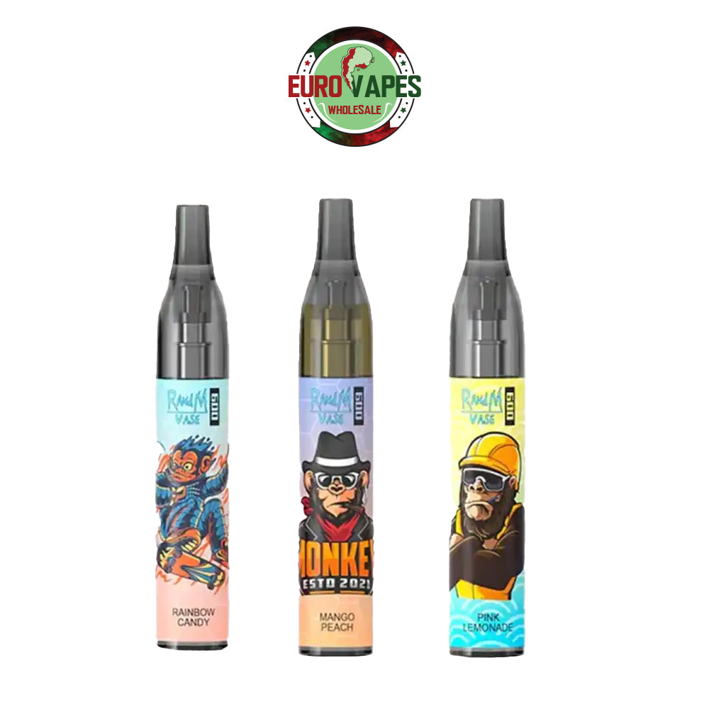 RandM Vase 600 Puffs Disposable Vape Puff Bar (Box of 10) – Euro Vapes